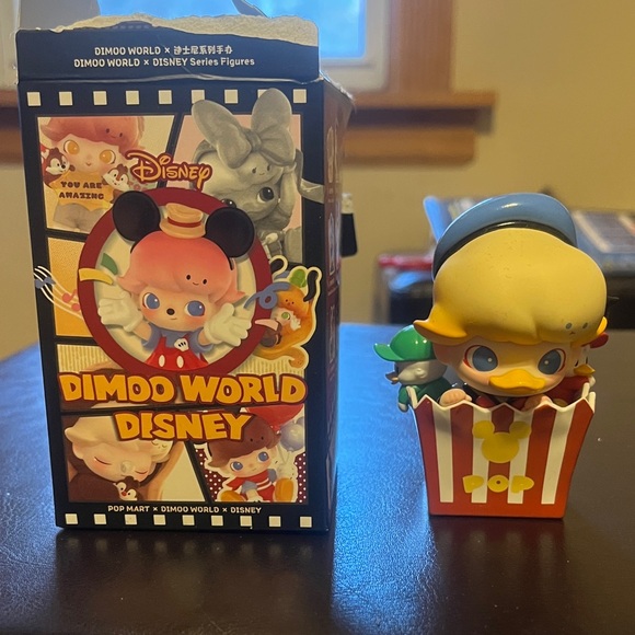POP MART | Accents | Disney Dimoo World Figure Yellow And Blue | Poshmark
